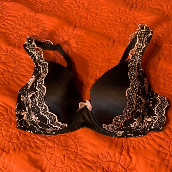 Soma | Intimates & Sleepwear | Soma Black With Pink Lace Details Ltd Ed ...